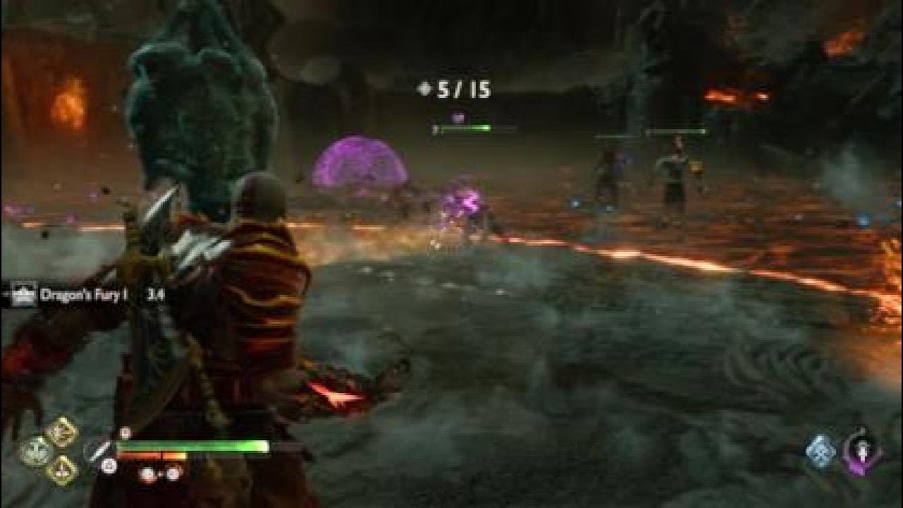 God of War Ragnarök Muspelheim Trials - Ring of Fire Challenge - YouTube