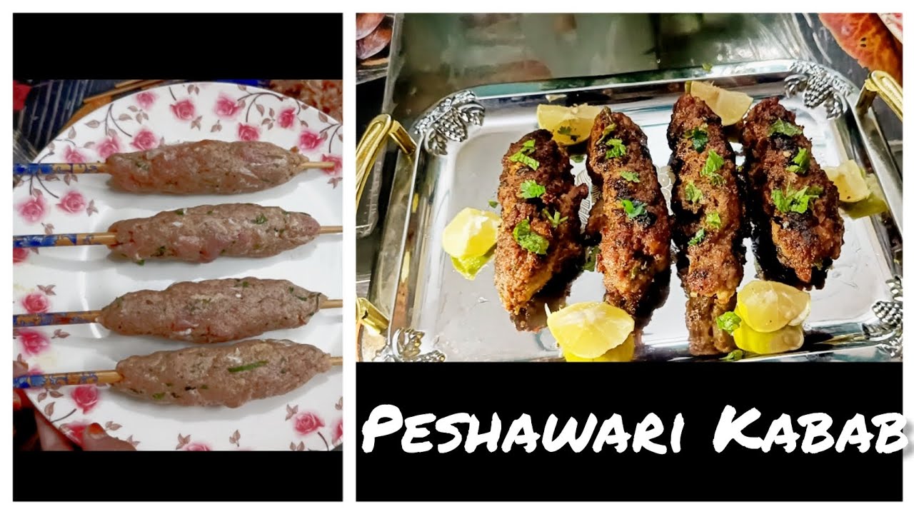 Peshawari Kabab |Shahi Seekh Kabab | Easy and Instant kabab Recipe ...