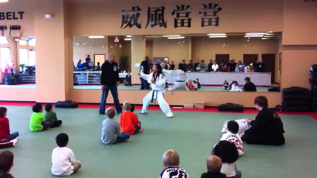 Dennis doing tae kwon do - YouTube