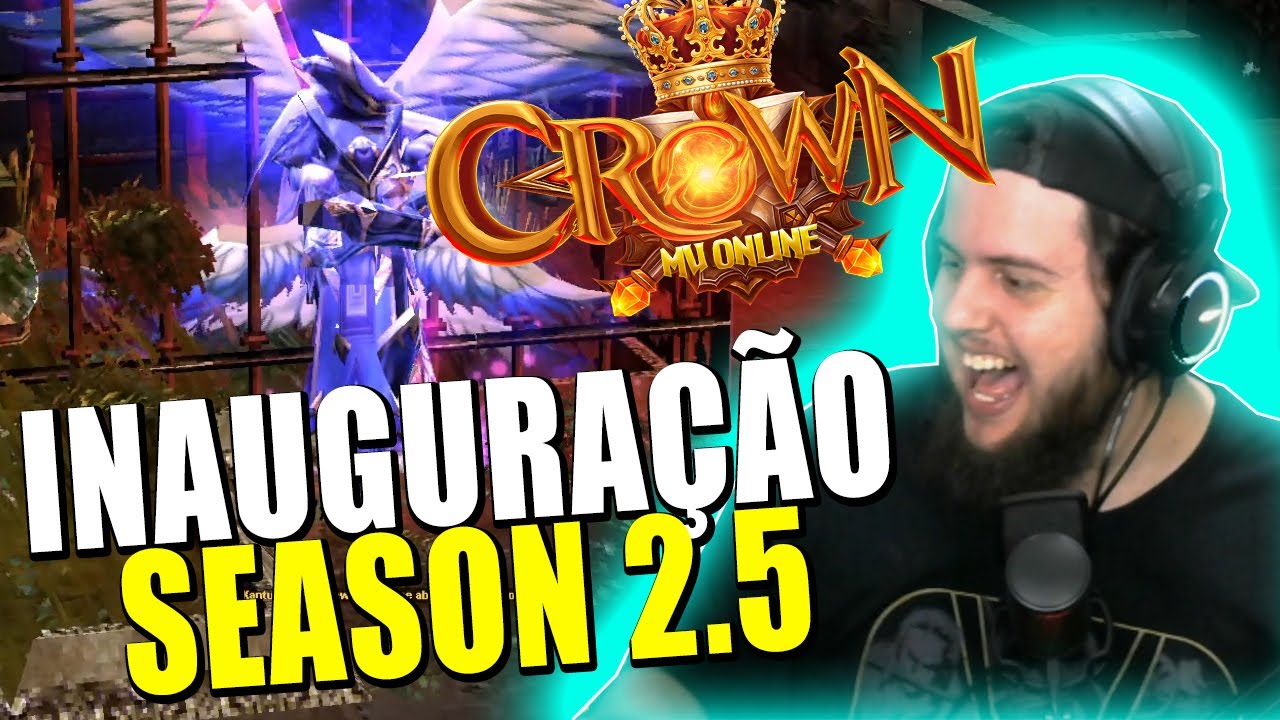 INAUGURAÇÃO MU CROWN 2.5!FINALMENTE UM SERVIDOR DE MU FEZ ISSO! - YouTube