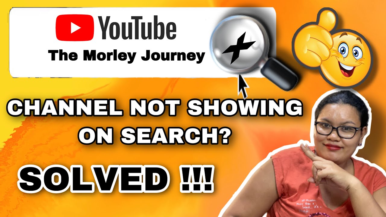HOW TO FIX YOUTUBE CHANNEL NOT SHOWING ON SEARCH RESULT || MAKE YOUR ...