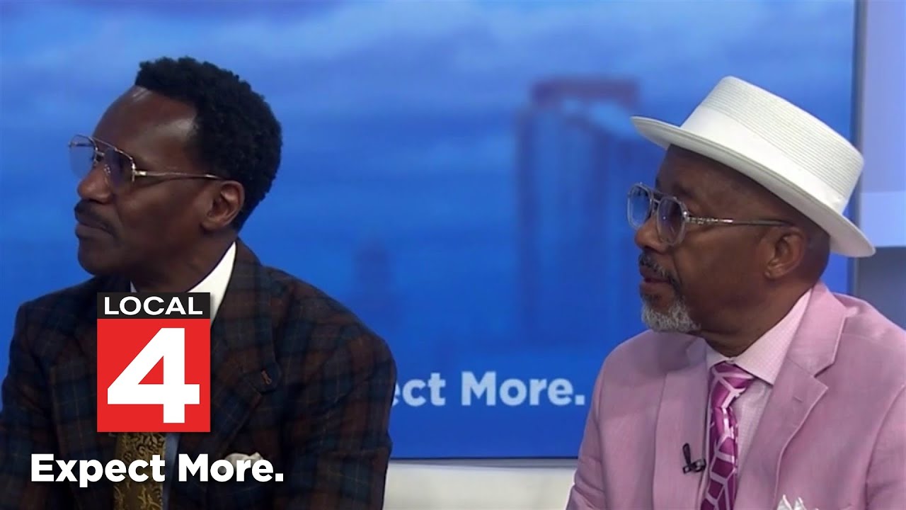 100 Men in Suits on the Avenue of Fashion in Detroit - YouTube