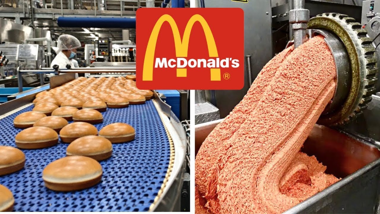 McDonald's Burger Secrets: How It’s Made in Factory! 🍔🤯 - YouTube