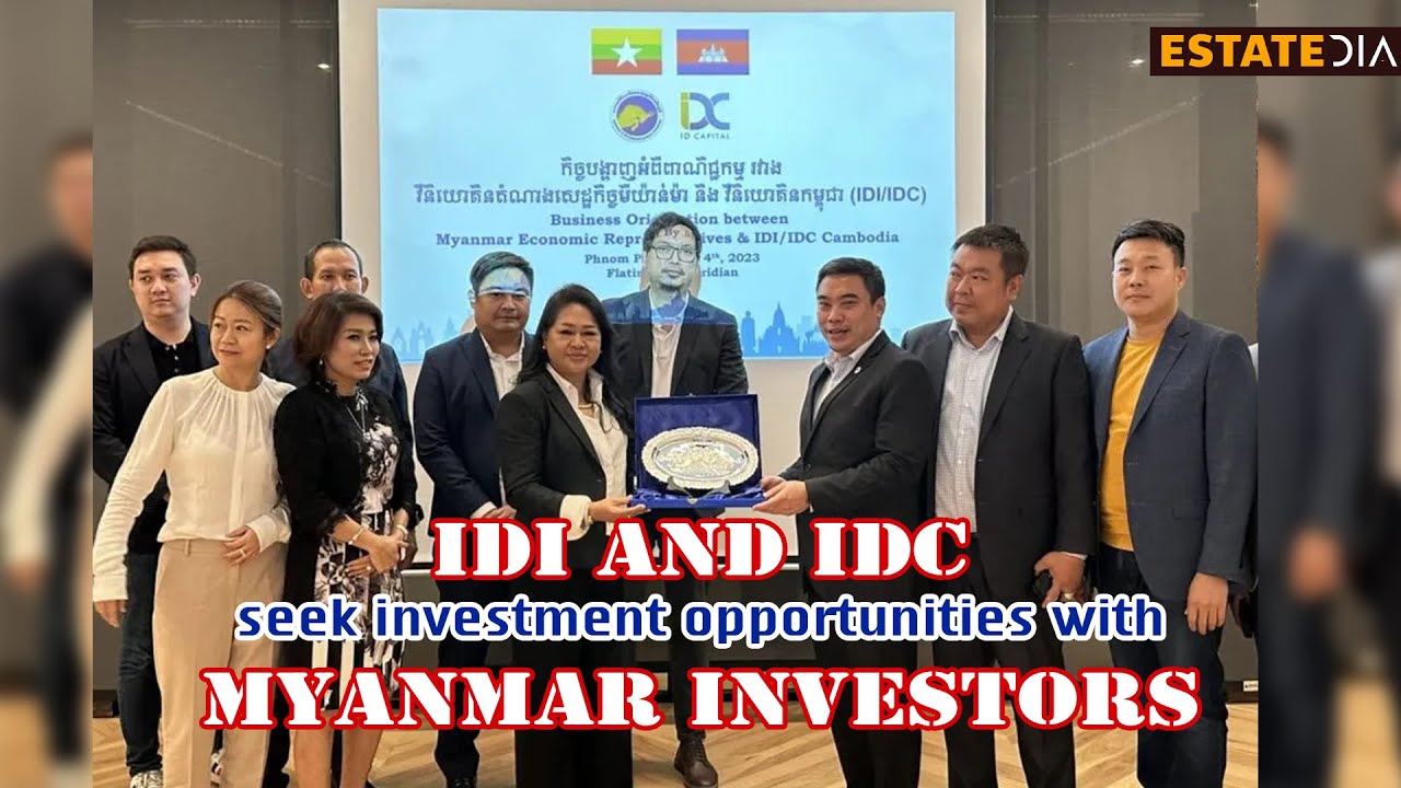 IDI and IDC seek investment opportunities with Myanmar investors - YouTube