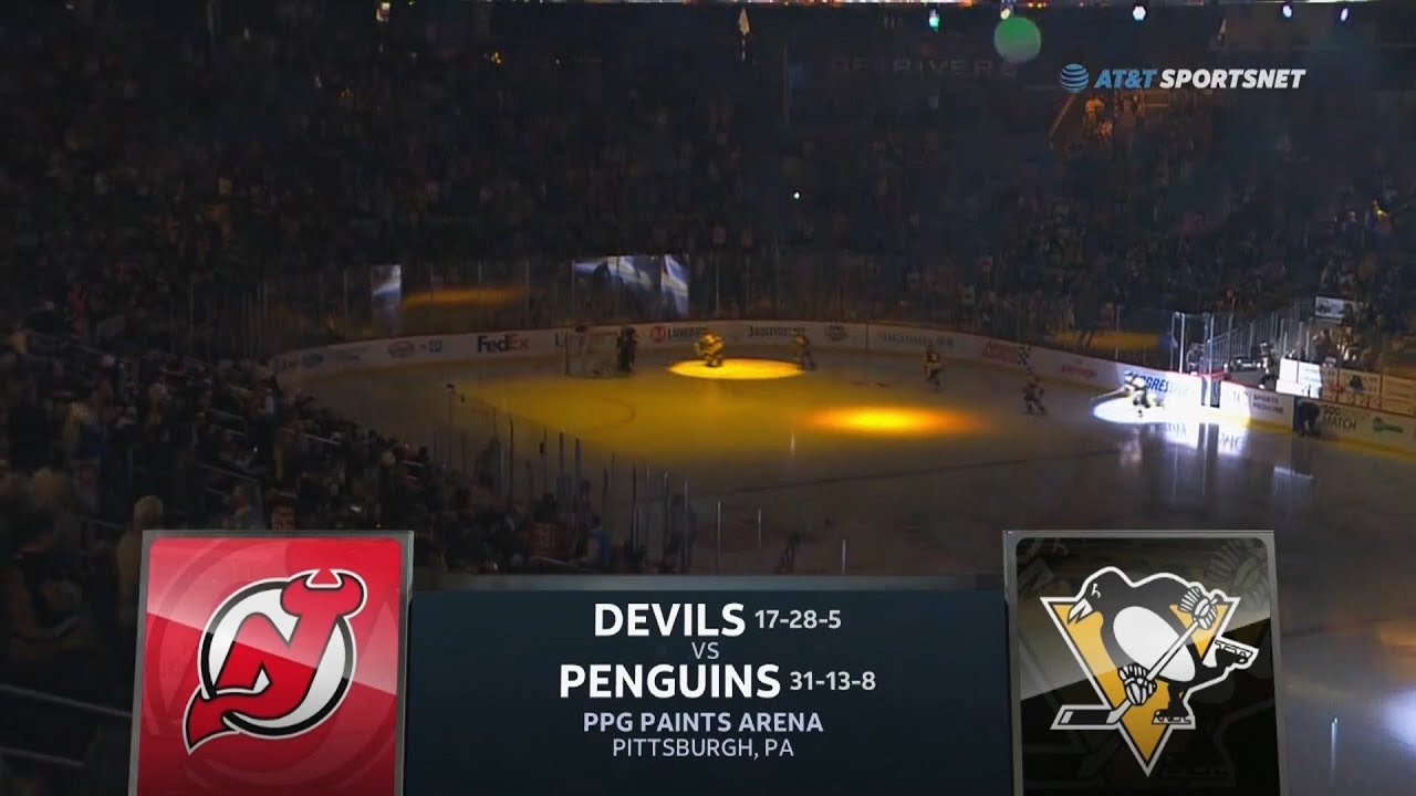 Penguins vs. Devils (2/24/2022) - YouTube