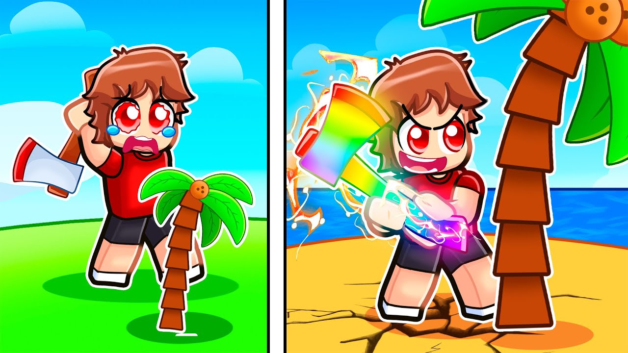 I Spent $100,000 In Roblox TREE CHOP Simulator... - YouTube