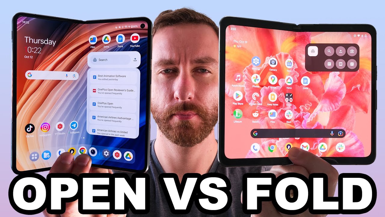OnePlus Open vs Google Pixel Fold: Which Foldable RULES? - YouTube
