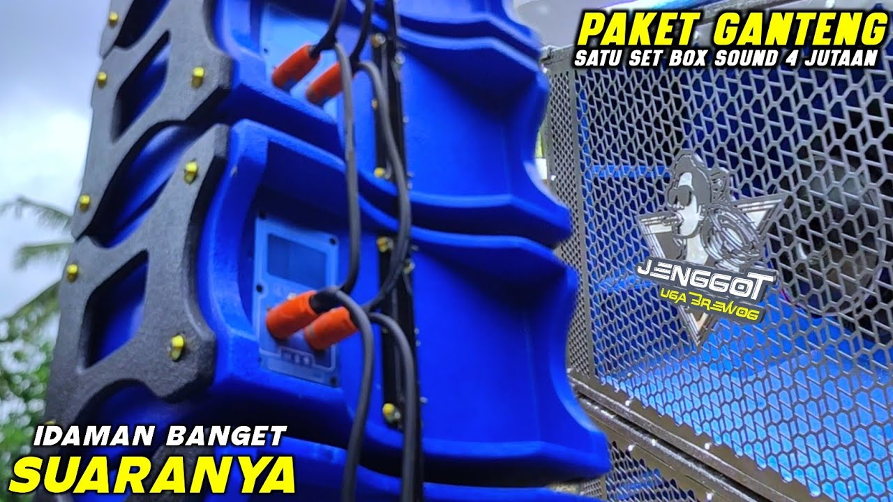 IDAMAN BANGET !! Suara 1 Set 4jutaan Box Sound System Keluarga Brewok ...