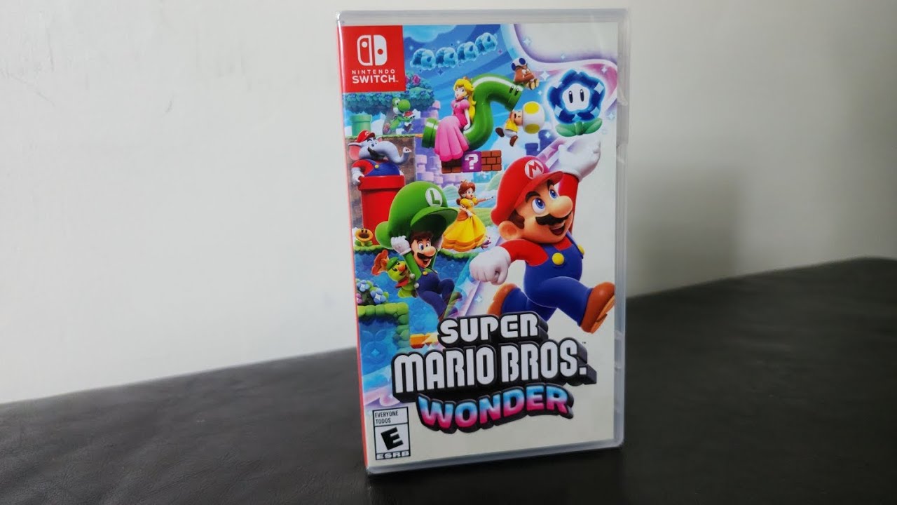 Super Mario Bros. Wonder - Unboxing!!!! (Launch) - YouTube