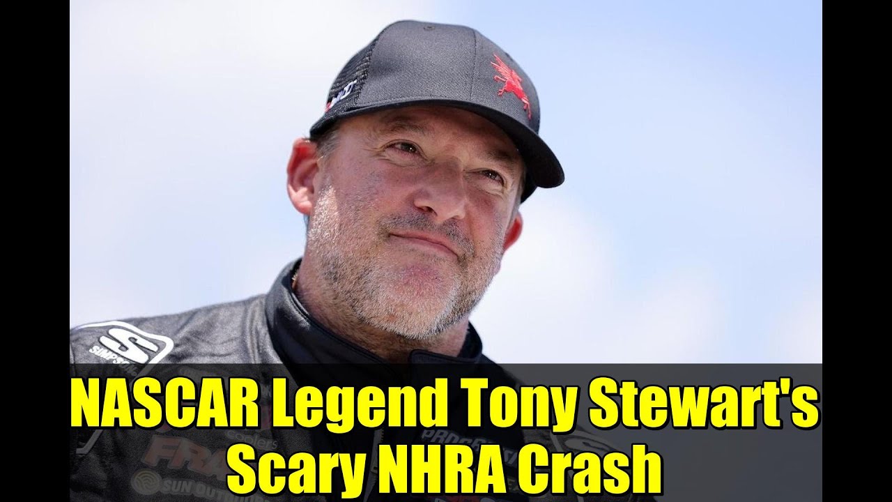 NASCAR Legend Tony Stewart's Scary NHRA Crash | One Hell of a Headache ...