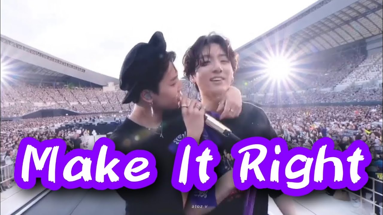 BTS 【방탄소년단 】 Make It Right Stage MIX 【日本語字幕】 - YouTube