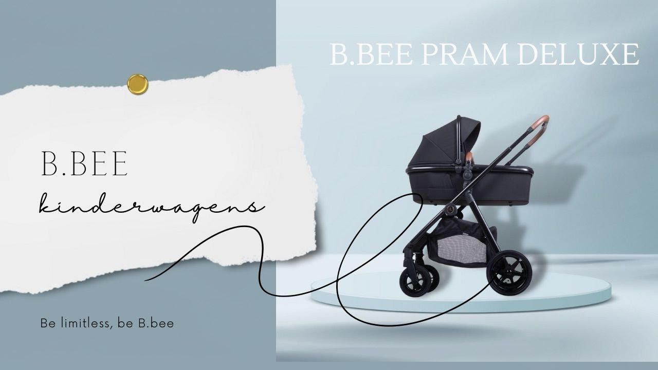 b.bee Pram Deluxe baby stroller - YouTube