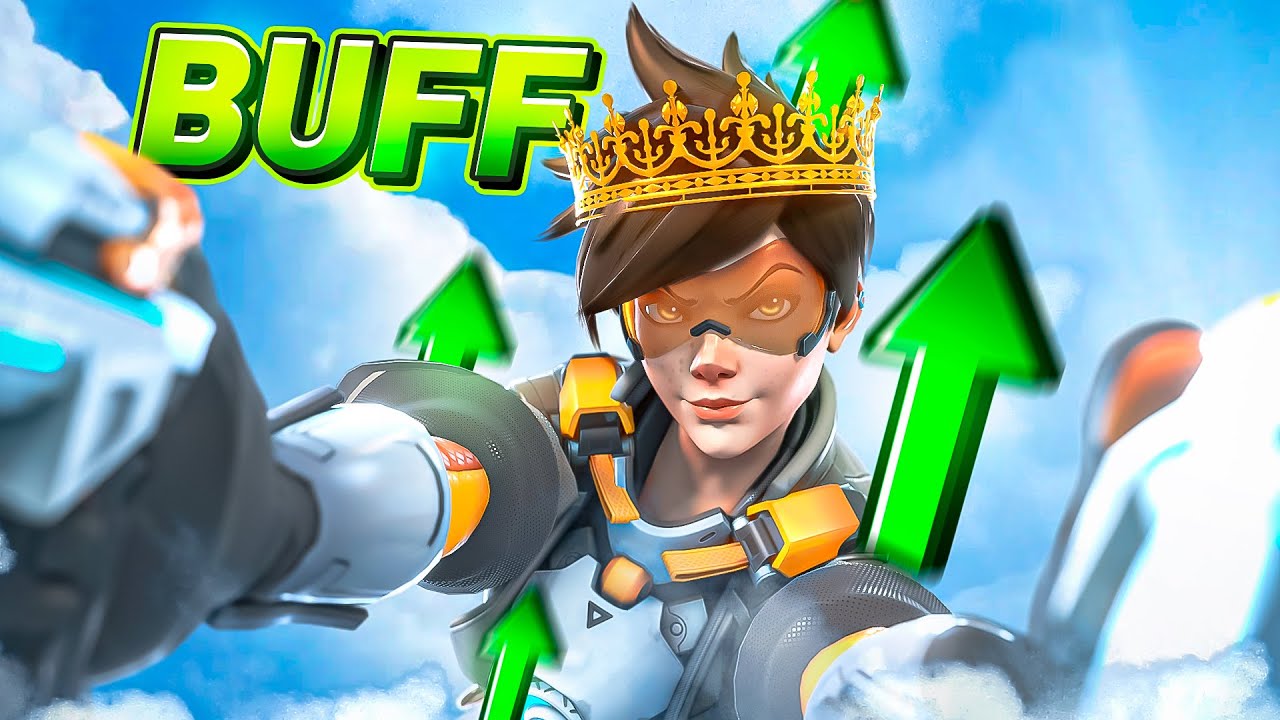 **NEW** TRACER BUFF IN OVERWATCH 2 VS PRO PLAYERS - YouTube