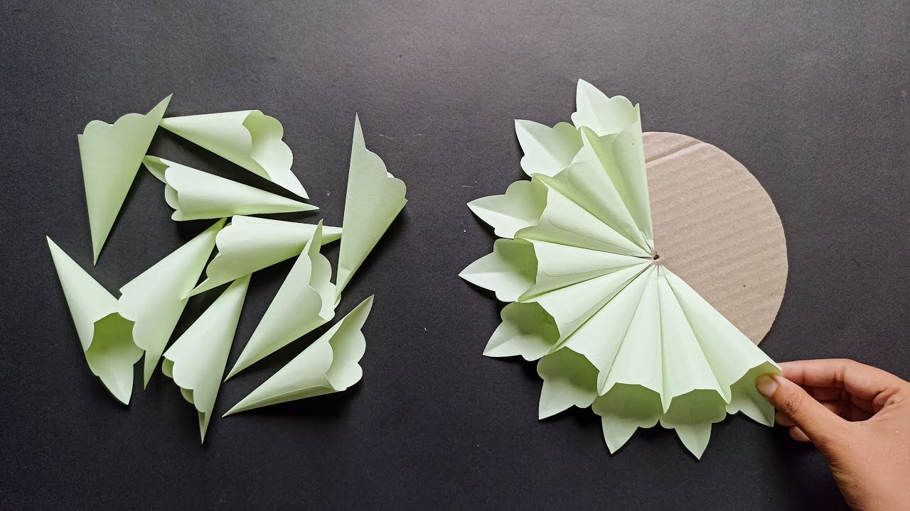 Easy and Quick paper wall hanging craft ideas | home decor ideas | wall ...