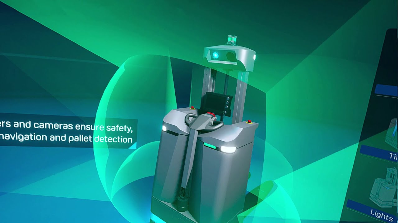 MiR 1200 Pallet Jack VR Experience in Meta Quest 3 - YouTube