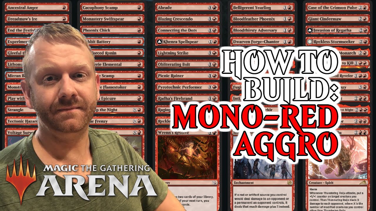 How to Build MtG: Mono-Red Aggro - YouTube