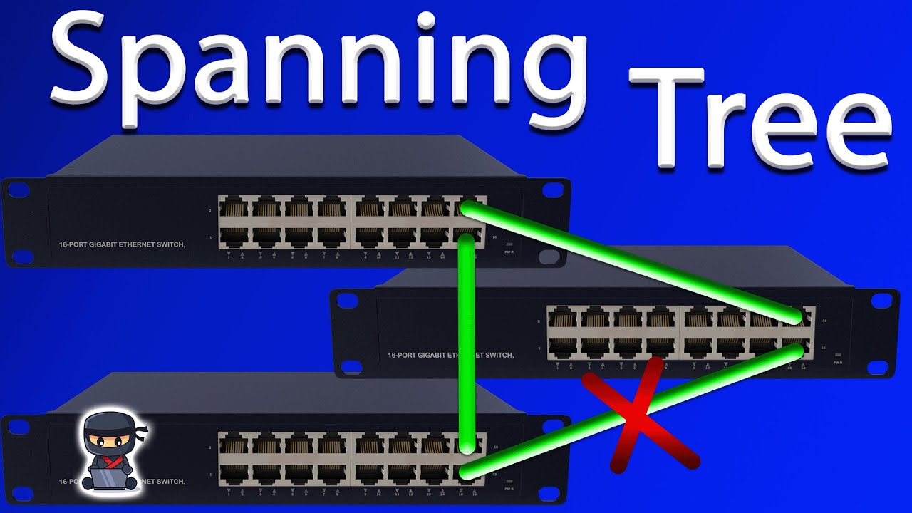 Spanning Tree Protocol (STP) Full Walkthrough - YouTube