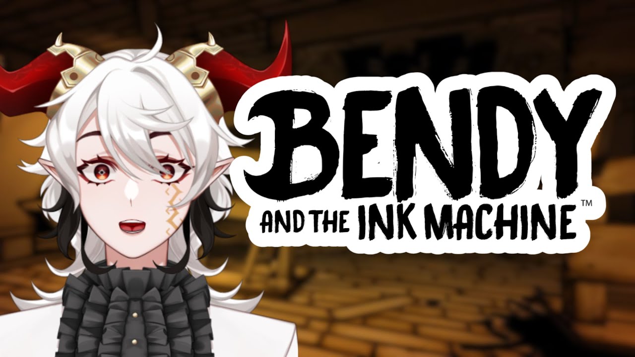 LETS ESCAPE! 👻| VTuber Plays Bendy and The Ink Machine - YouTube