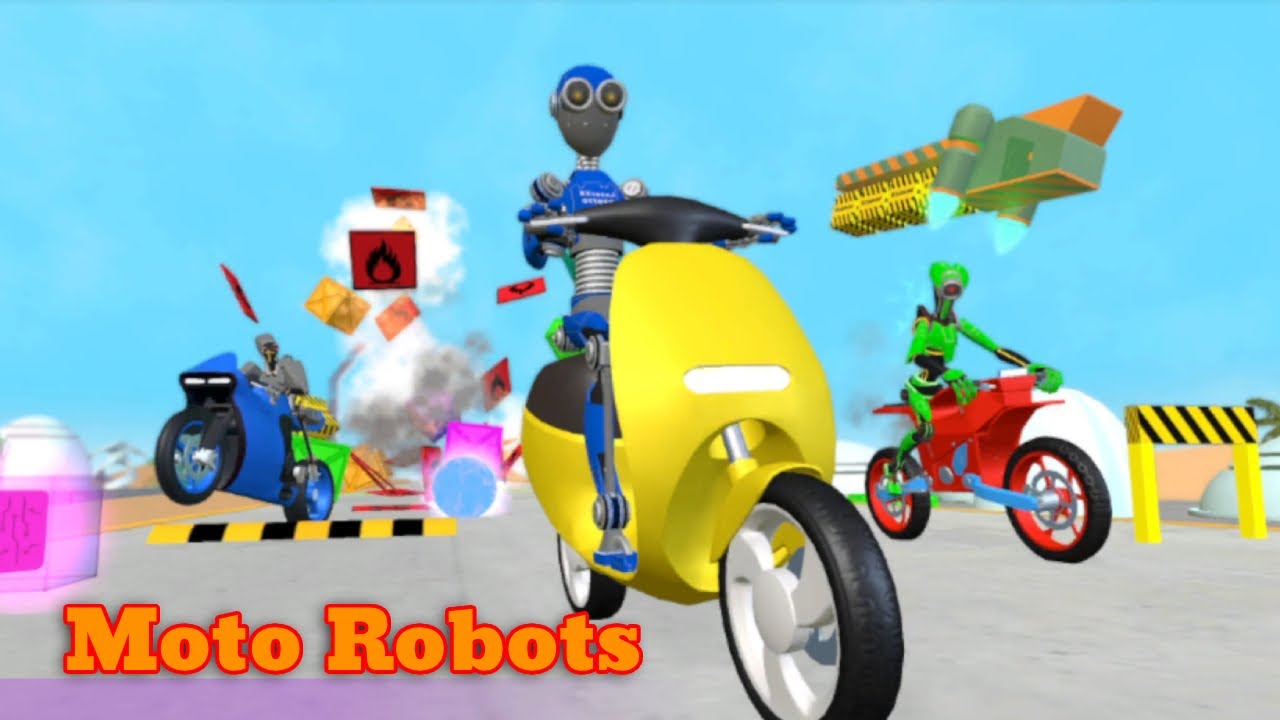 Moto Robots: Steel Trial \\ KHURBaaPLAYS - YouTube