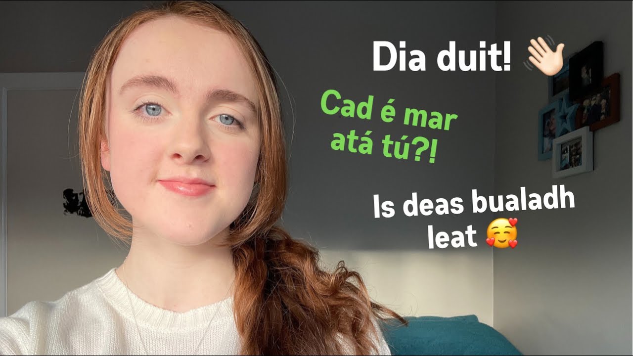 How to: start a CONVERSATION in IRISH! 🇮🇪 as Gaeilge 💚 - YouTube