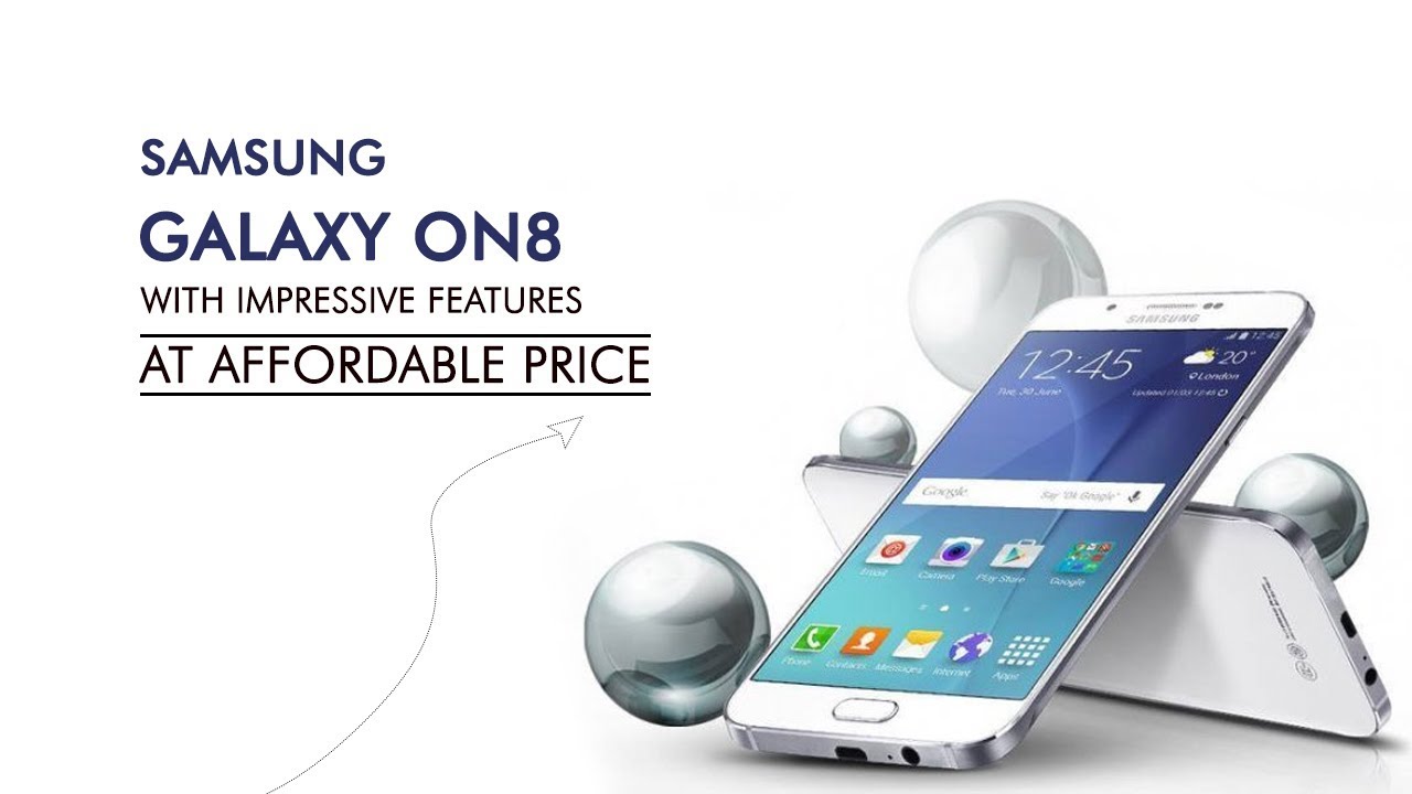 Samsung Galaxy On8 - Official Introduction - YouTube