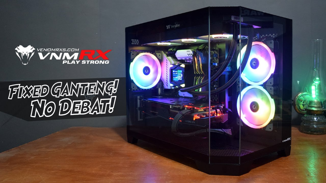 Rakit PC Gaming Makin Keren Pakai vnmRX Titan 3D - YouTube