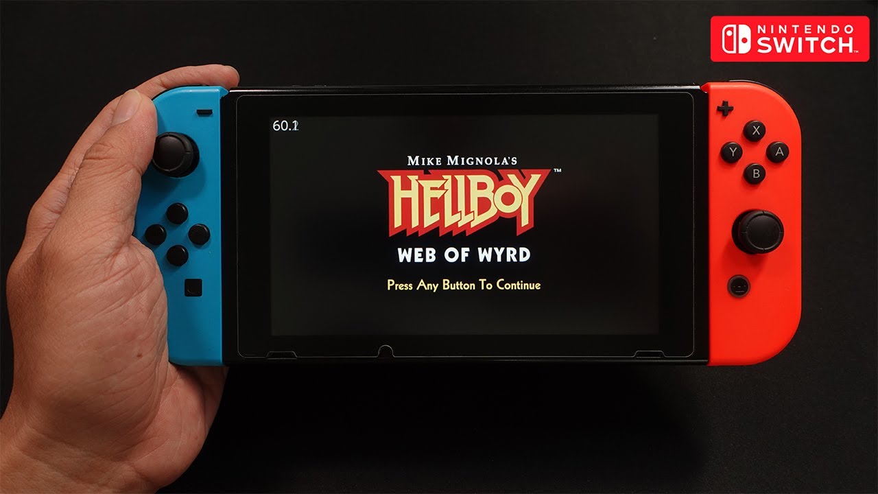 Hellboy Web of Wyrd Nintendo Switch Gameplay - YouTube
