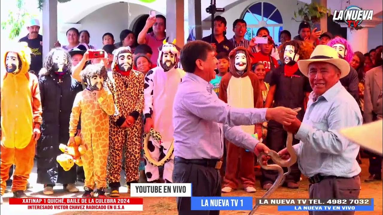 BAILE DE LA CULEBRA QUICHÉ / XATINAP 1 - YouTube