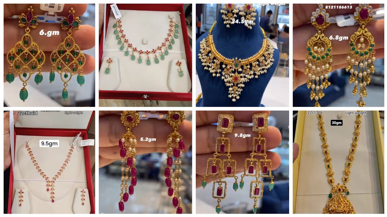 Gold trending jewellery collection 2024 | jewelry designsGold Wonder ...