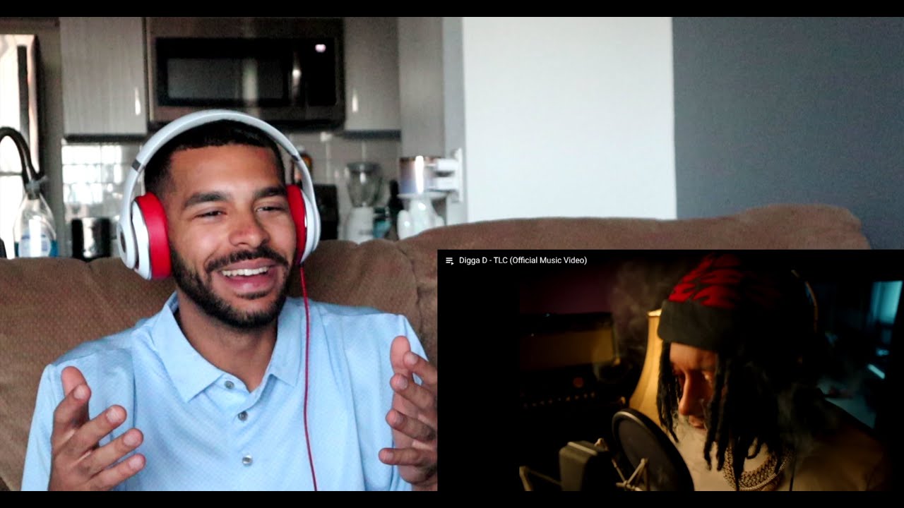 Digga D - TLC (Official Music Video) [AMERICAN🇺🇸REACTION] - YouTube