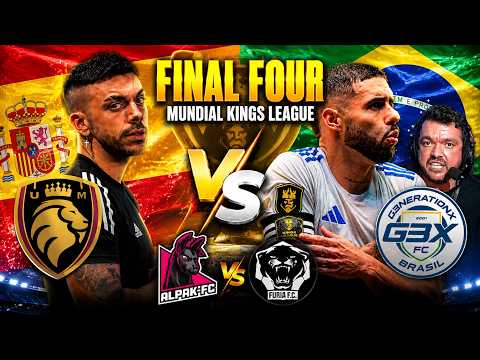 🔴FINAL FOUR MUNDIAL KINGS LEAGUE ! ULTIMATE MOSTOLES - G3X y FURIA - ALPAK EN DIRECTO ! DjMaRiiO