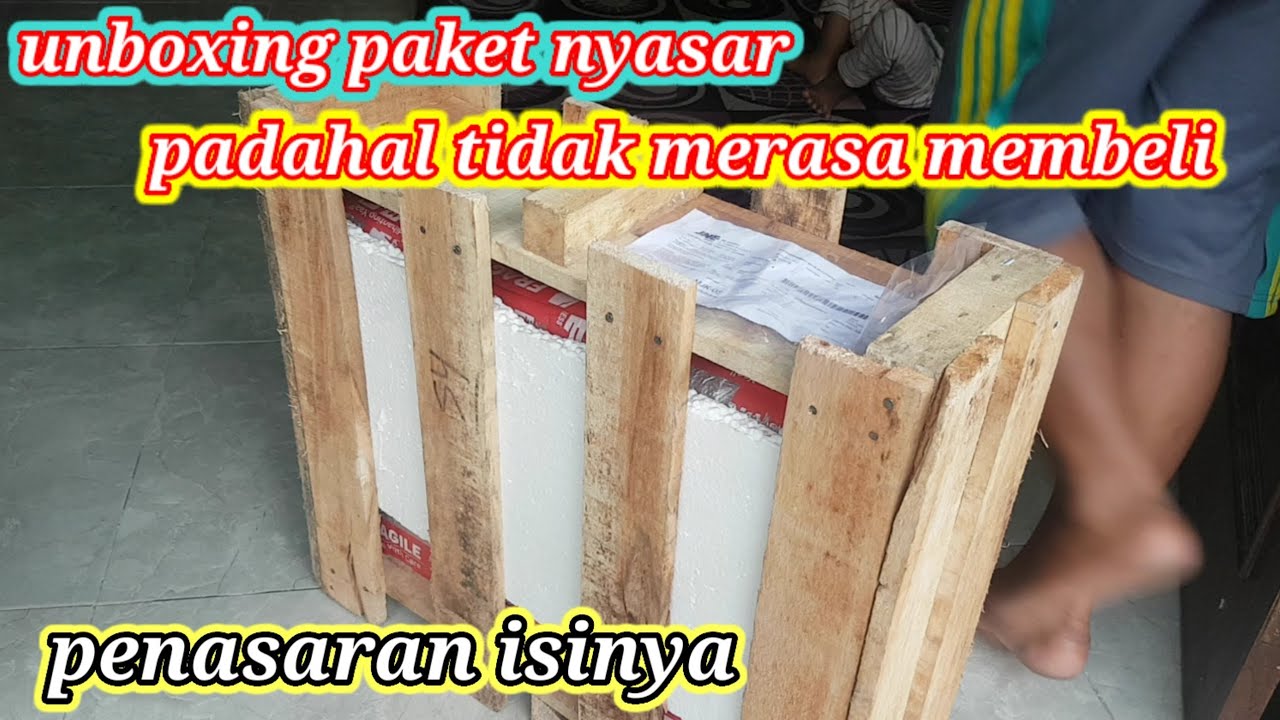 unboxing paket nyasar - YouTube