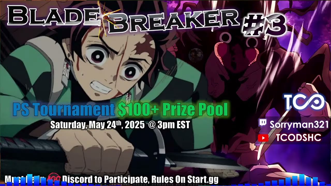 Blade Breaker#3 $100+ PS Tournament !bracket !matcherino - YouTube