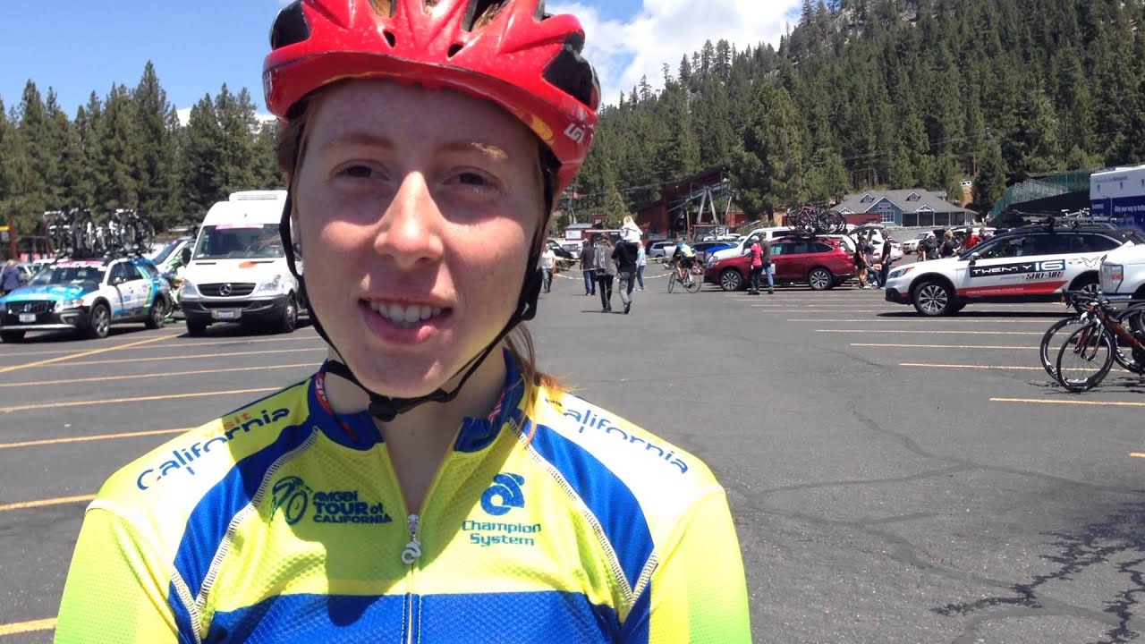 Allison Beveridge on Stage 2 @ the Amgen Tour of California for Women ...
