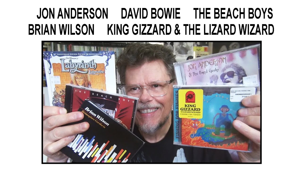 JON ANDERSON DAVID BOWIE BRIAN WILSON THE BEACH BOYS & KING GIZZARD ...