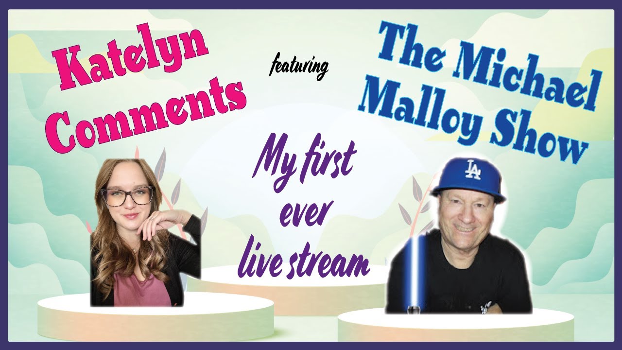 My First Real Live Stream! Featuring @TheMichaelMalloyShow - YouTube