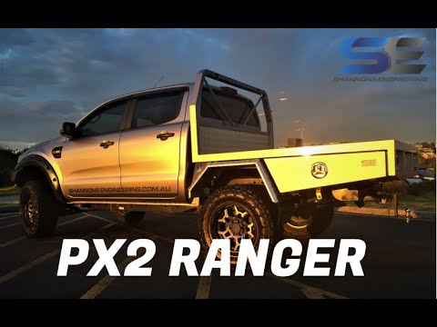 Ford Ranger PX2 Custom Steel Tray Shannons Engineering SE PX MK2 MK11 ...
