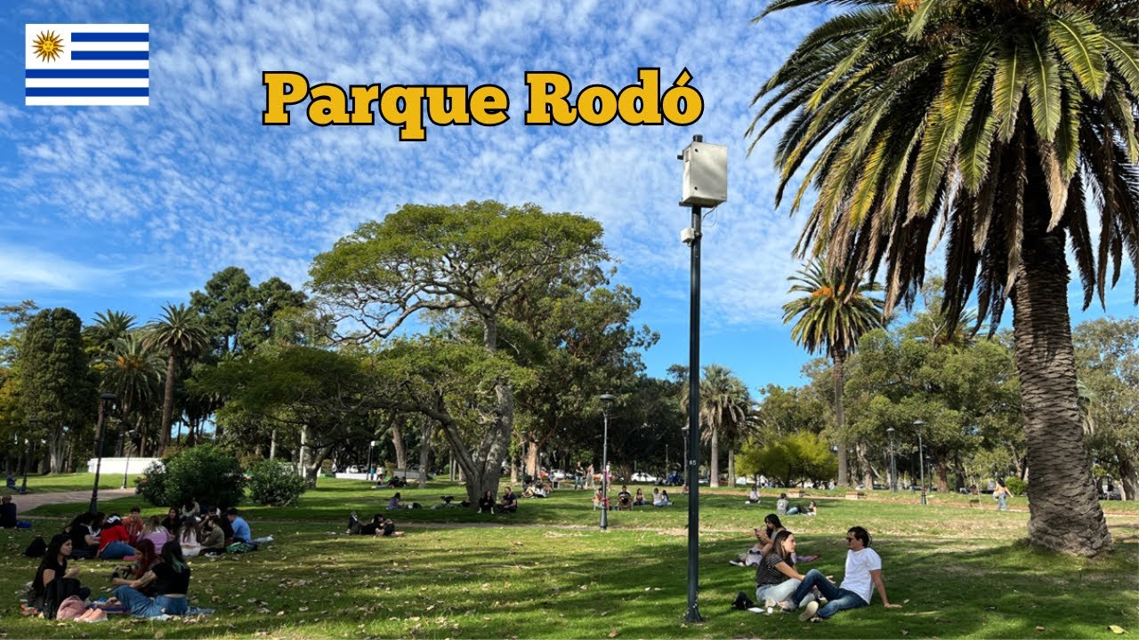 [4K] 🇺🇾 Montevideo, Uruguay | Disfruta conmigo del Parque Rodó🌳🏞️🎡🎠 ...