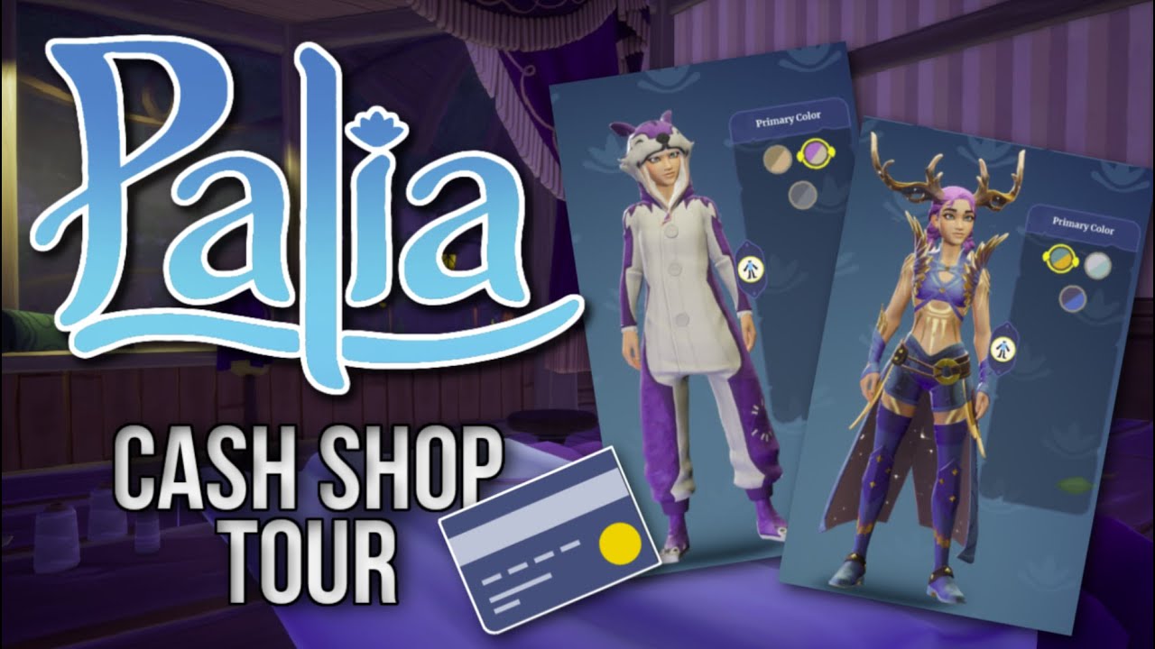 Palia Cash Shop Tour - Trying on Everything! - YouTube