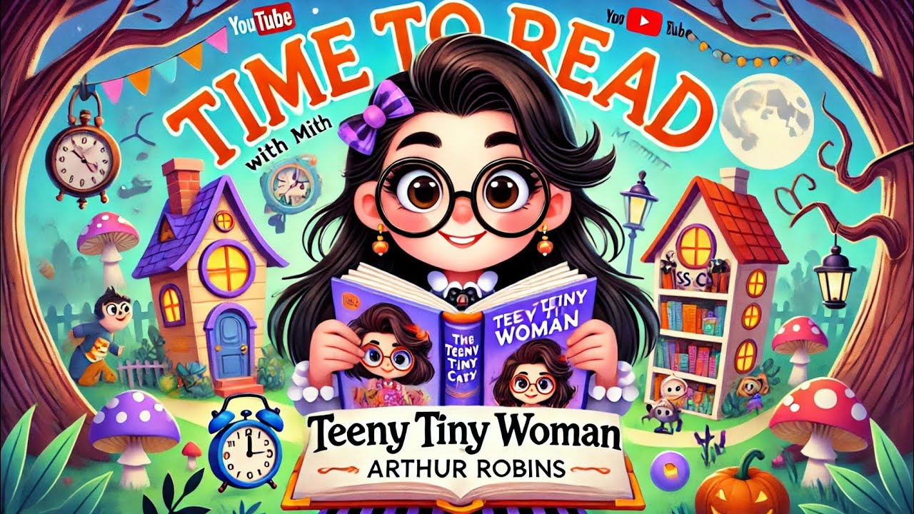 Kids Books Read Aloud 💕 The Teeny Tiny Woman by Arthur Robins - YouTube