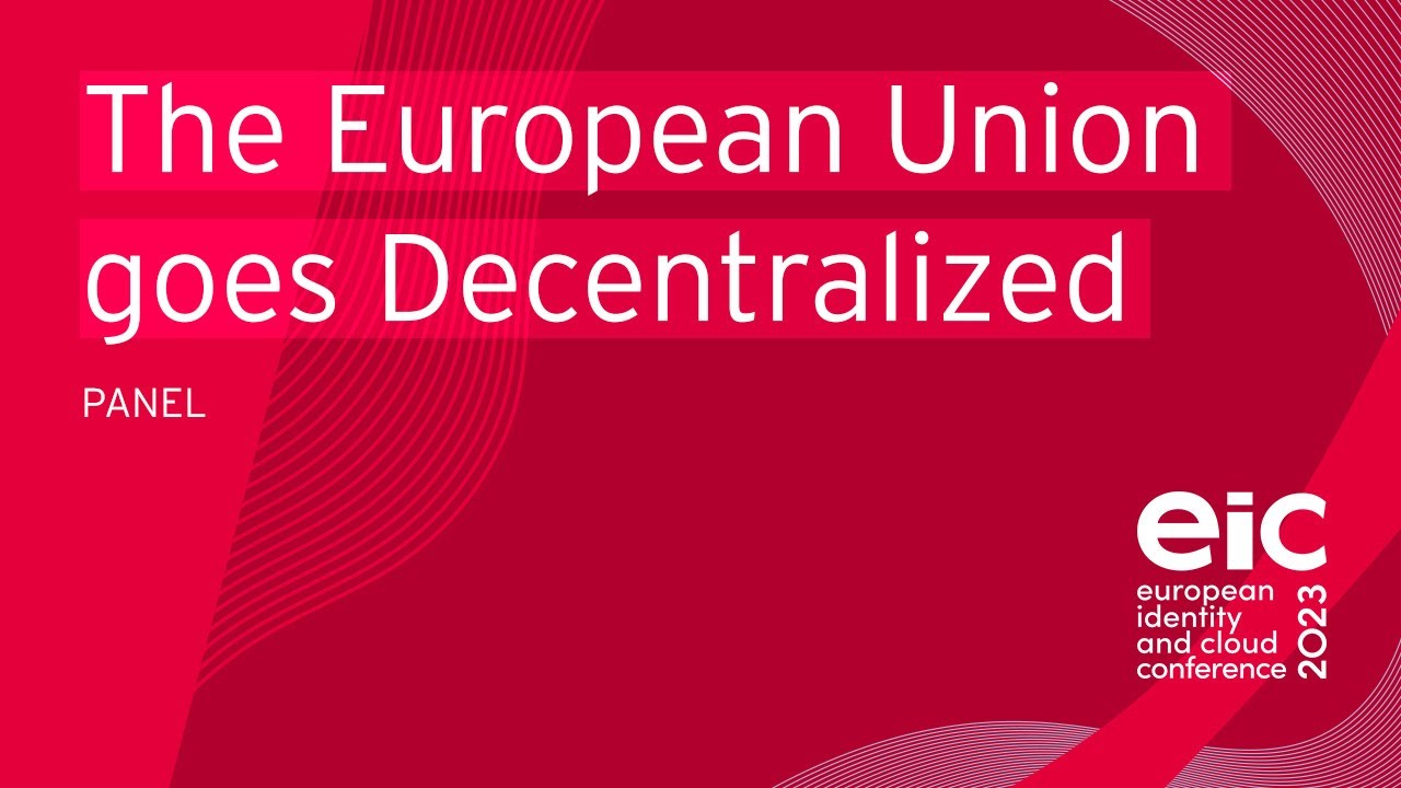 The European Union Goes Decentralized Standards And Technical