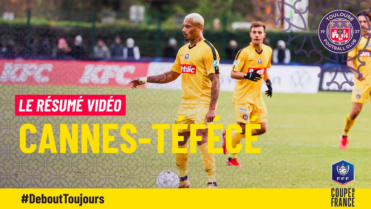 #ASCTFC Le résumé vidéo de Cannes/TéFécé, 16ème de finale de Coupe de ...