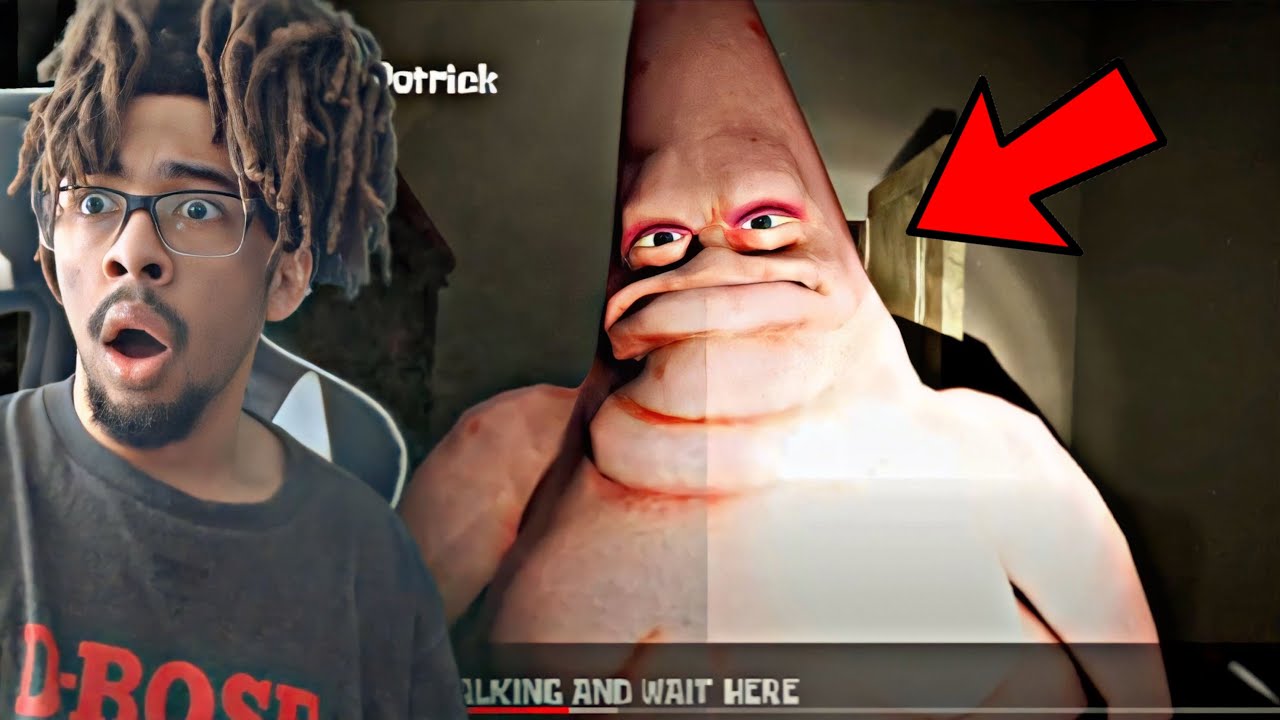 PATRICK FORCE ME TO CLEAN HIS ROCK?! PATRICK HORROR GAME! - YouTube