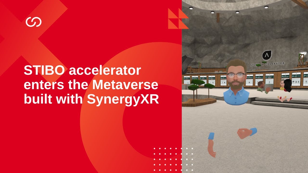 STIBO Accelerator enters the Metaverse built with SynergyXR - YouTube