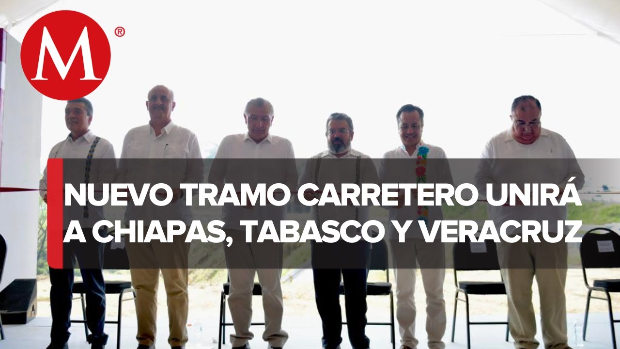 Inauguran el tramo carretero Chontalpa-Entronque - YouTube
