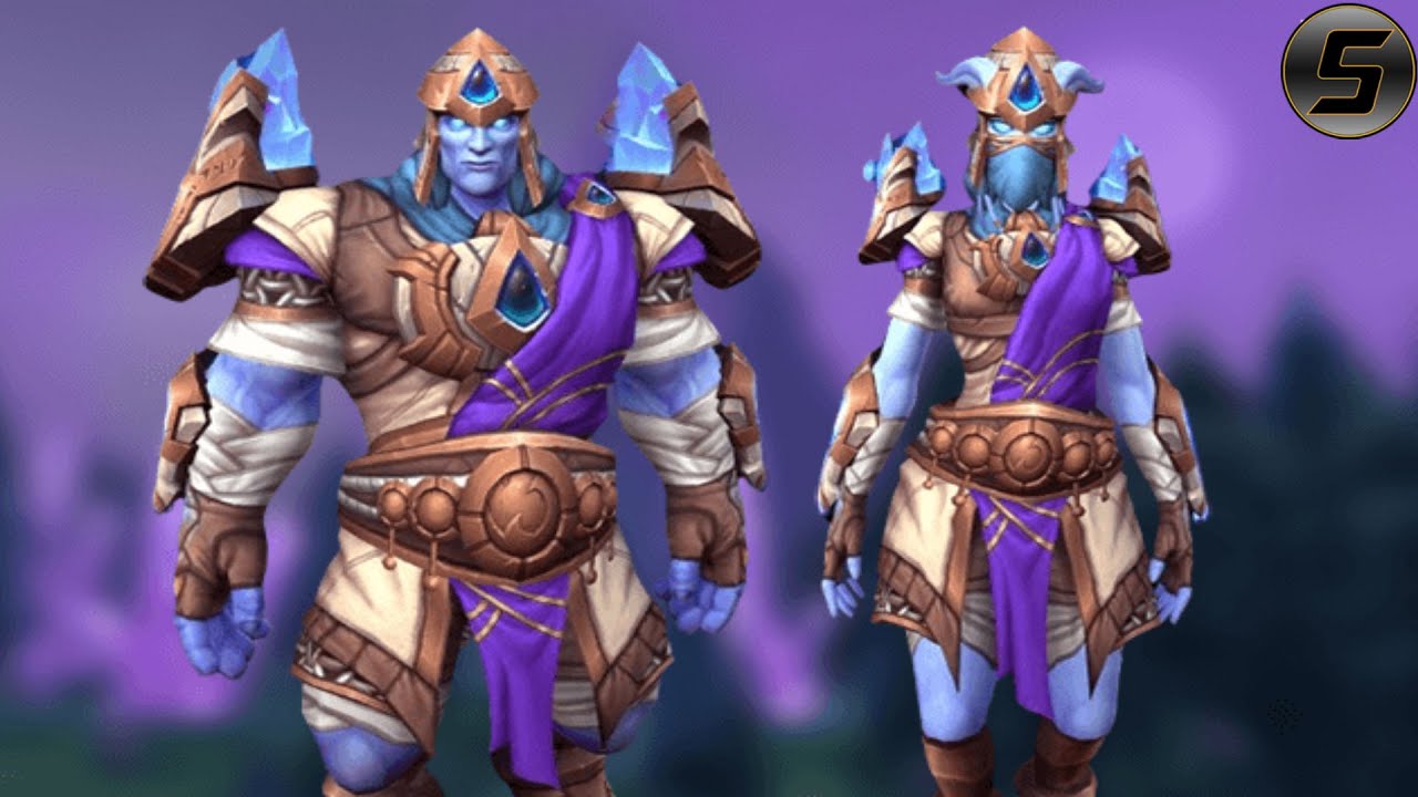 World Of Warcraft - Draenei Heritage Armor - YouTube