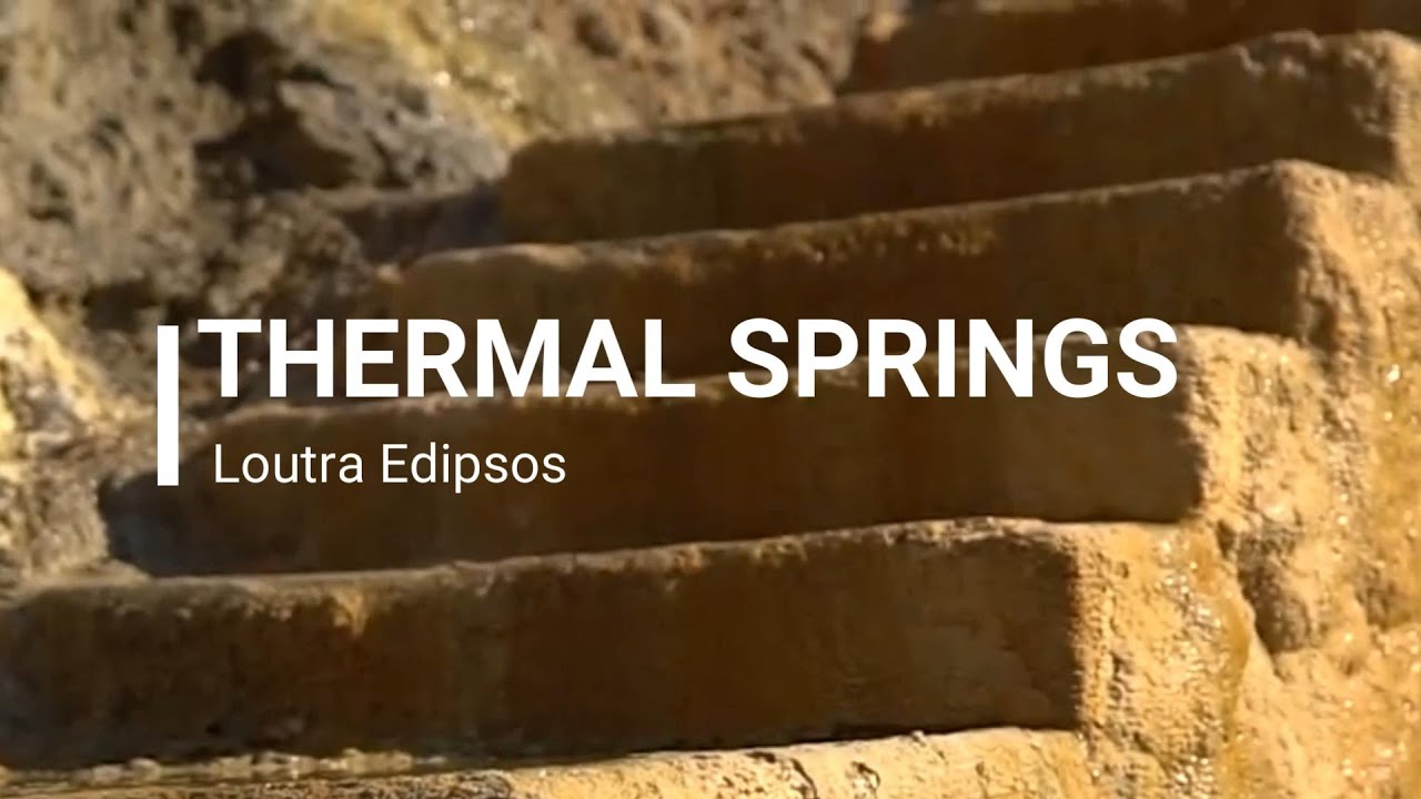 Thermal Springs, Loutra Edipsos, Evia Island - YouTube