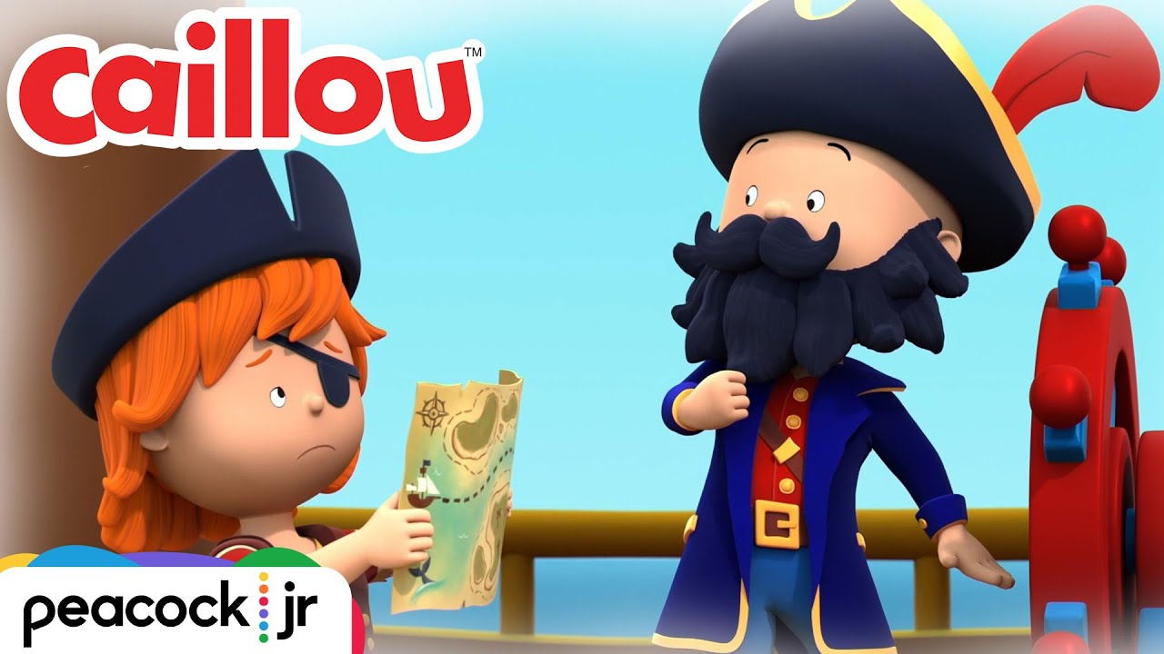 Caillou Learns to Be a Great Pirate Captain | FULL EPISODE | CAILLOU ...