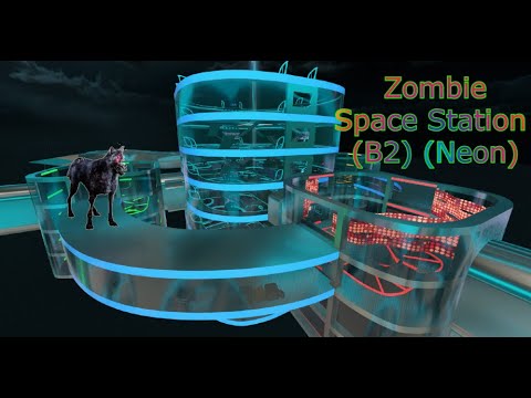 Zombie Space Station (B2) (Neon) Black Ops III Custom Zombies - YouTube