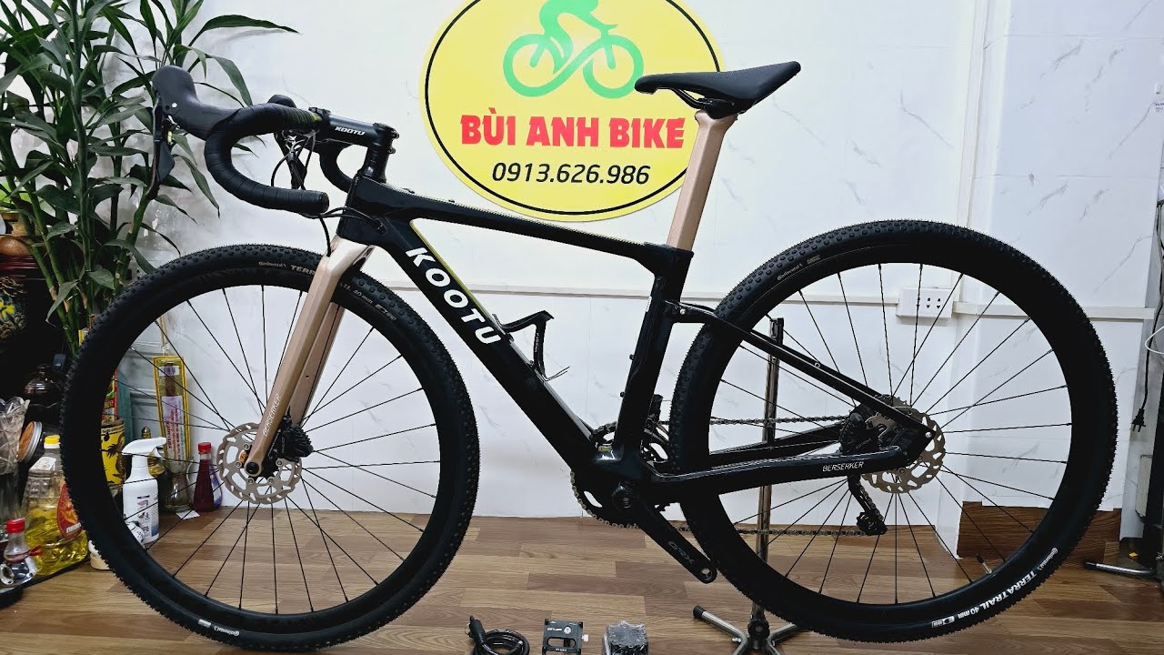 ( ĐA BAN )KOOTU BERSERKER GRAVEL hãng ĐỨC khung CARBON gr GRX 2x10 ...